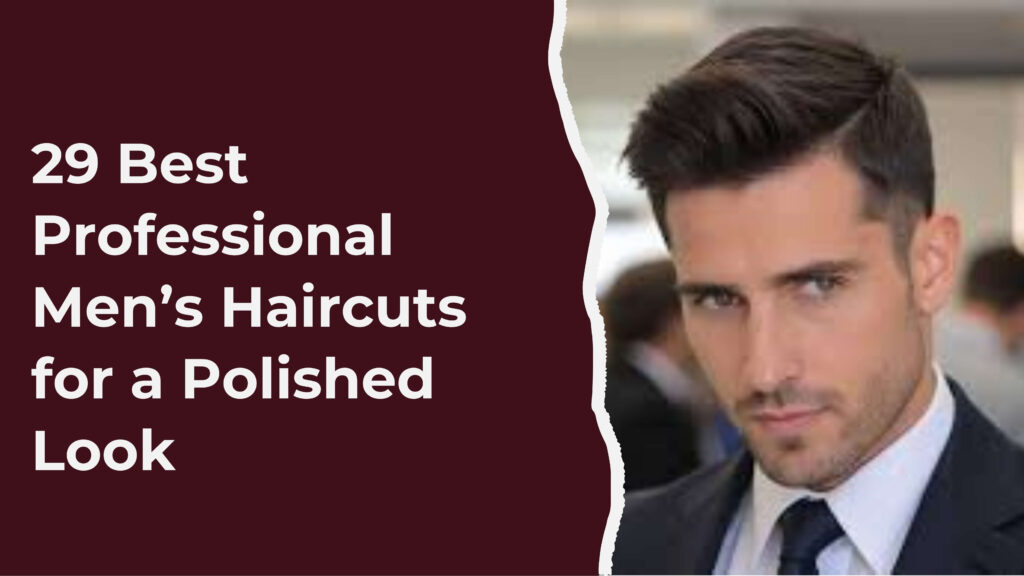Professional Haircuts for Men – Sharp & Confident Styles